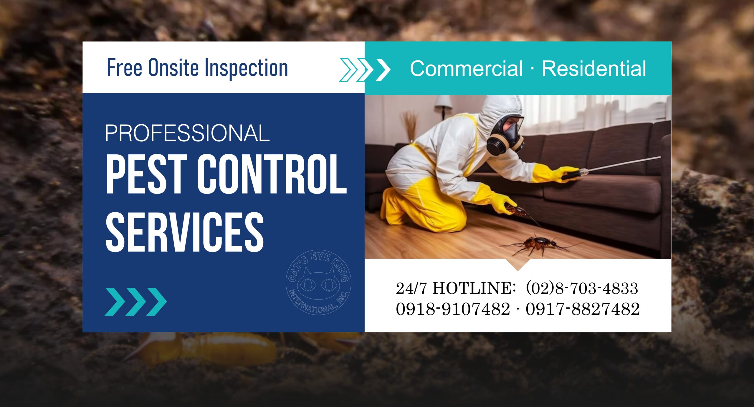 No. 1 pest control services in the Philippines